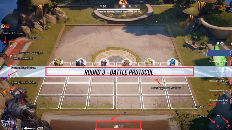 Marvel Rivals Ultron's Battle Matrix Protocol Auto Battler Mode ...