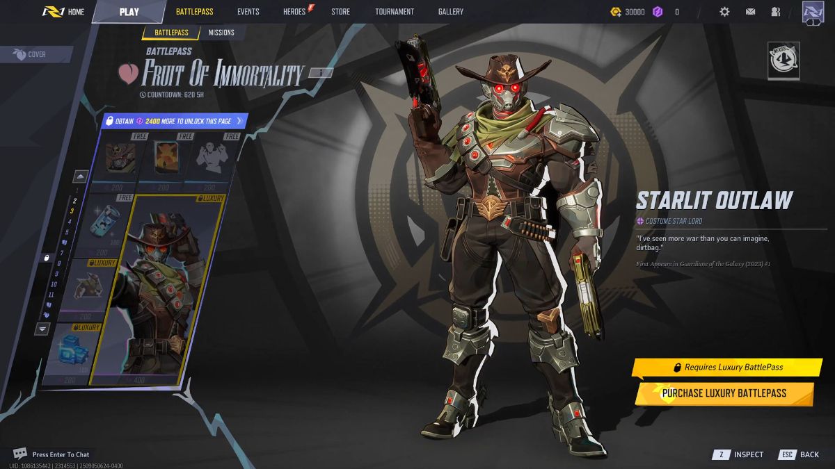 All Season 4: Fruit of Immortality Battle Pass Skins & Rewards | Marvel ...