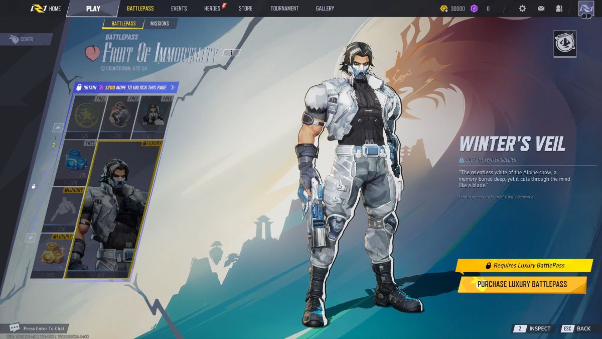 All Season 4: Fruit of Immortality Battle Pass Skins & Rewards | Marvel ...