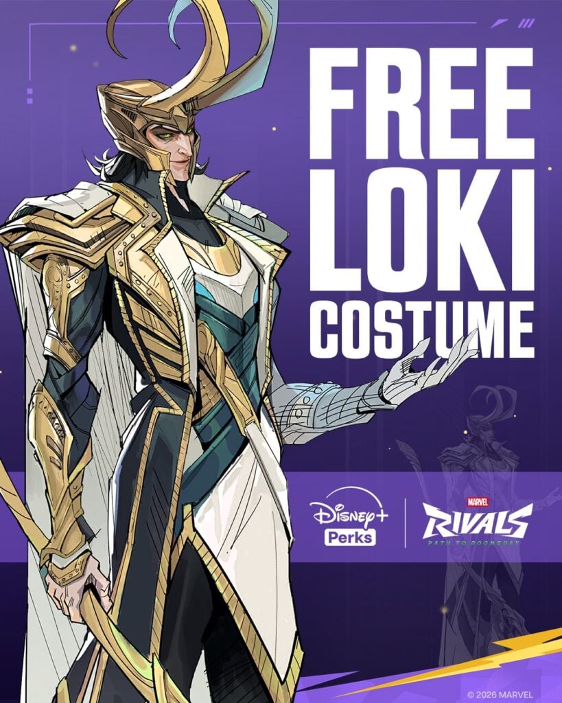 Disney+ Perks Free Loki Costume | Marvel Rivals Events