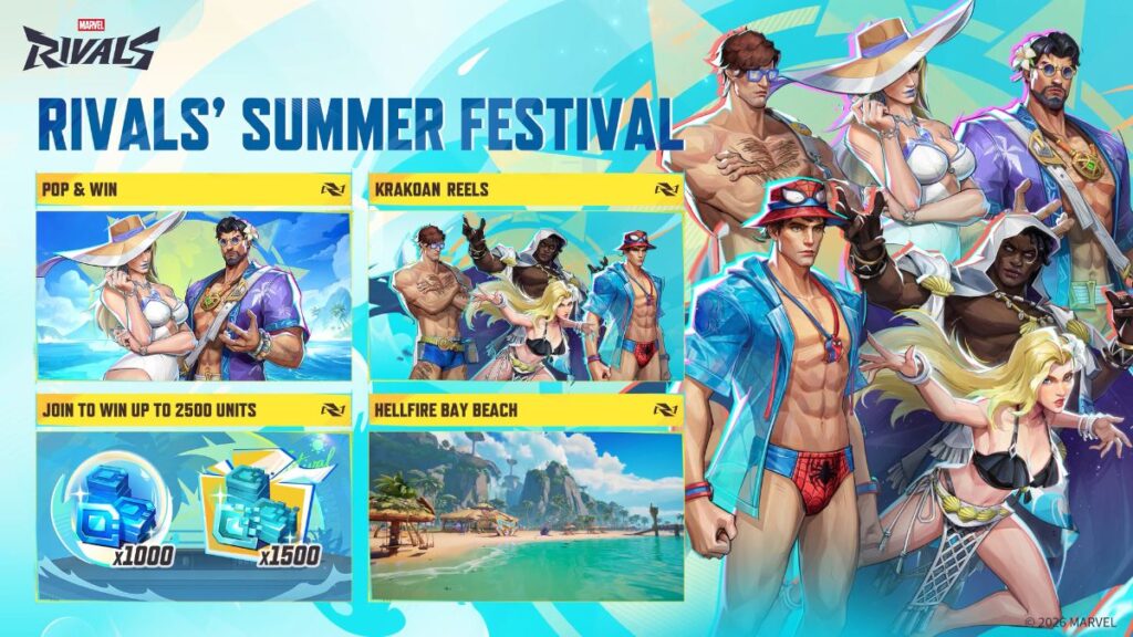 Summer Festival 2026 Event: All Skins, Rewards & More | Marvel Rivals ...